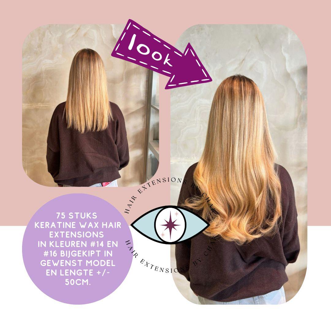 Hair Extensions by Char | Keratine Wax & Invisible Weft Salon
